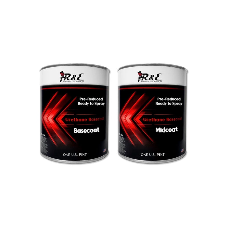 R&E Paint Supply Compatible with Ford UG, White Platinum Pearl Tri-Coat ...