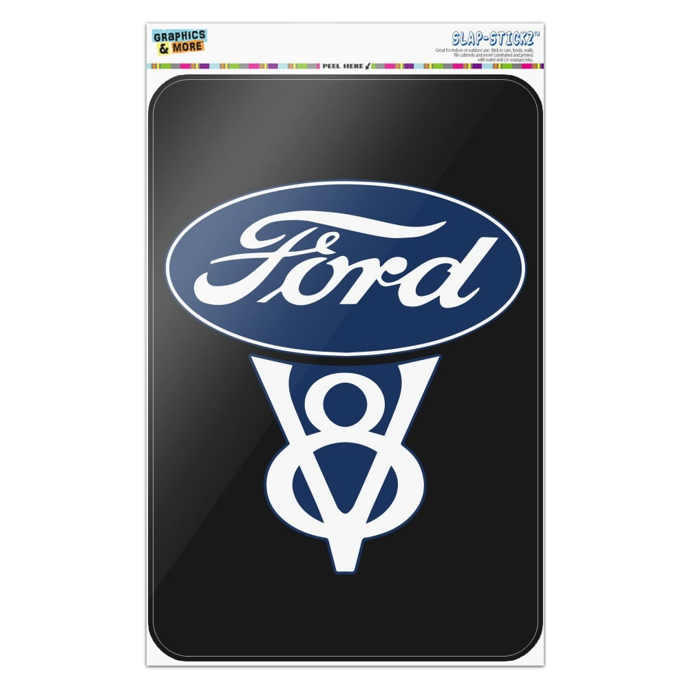 Ford Vintage V8 Logo Home Business Office Sign - Walmart.com
