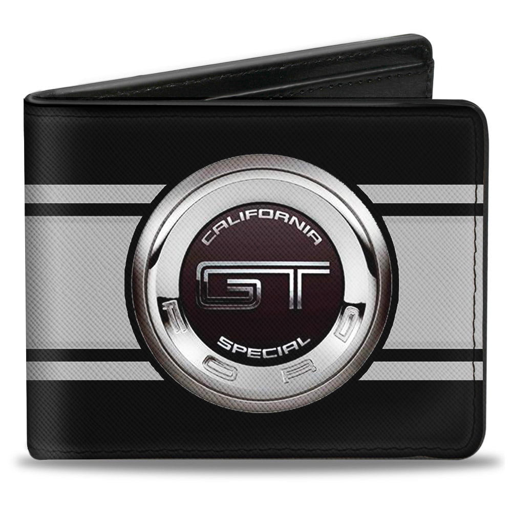 Ford Wallet, Bifold, Ford GT California Special Emblem Stripe Black ...