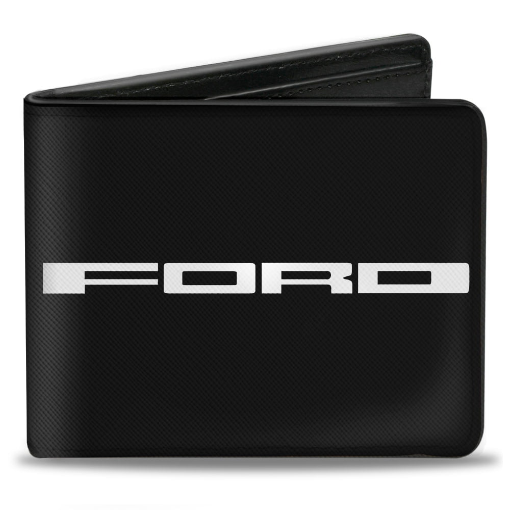 Ford Wallet, Bifold, Ford Text Americana Camo Black White Red Blue ...