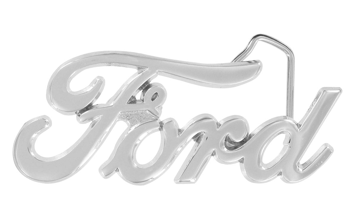 Ford script chrome plated Brass Belt Buckle - Walmart.com