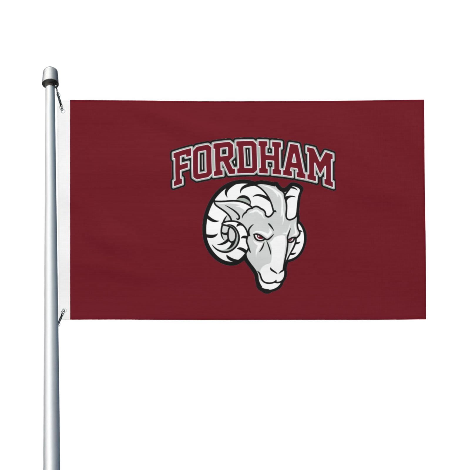 Fordham Rams Logo 3x5 Ft Flag Double Sided Indoor Outdoor Double ...