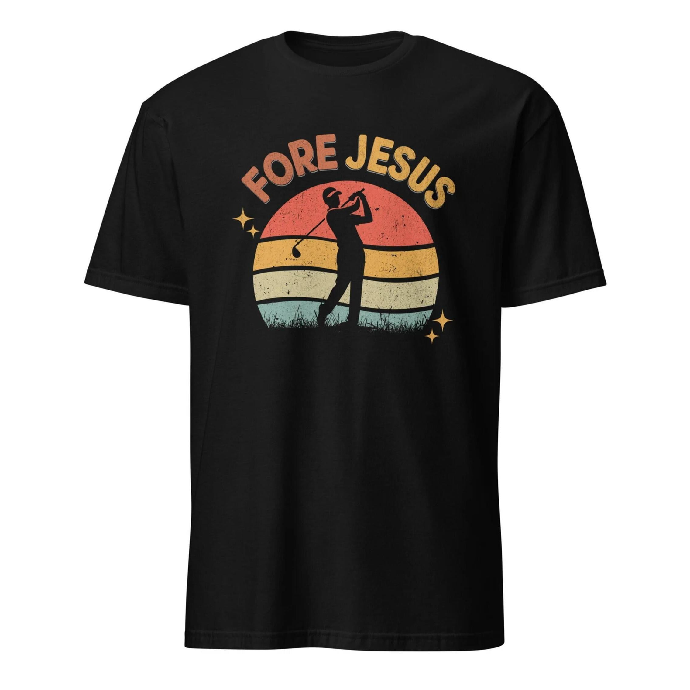 Fore Jesus Shirt, Christian Golf Shirt, Jesus Golf, Christian Golfer ...