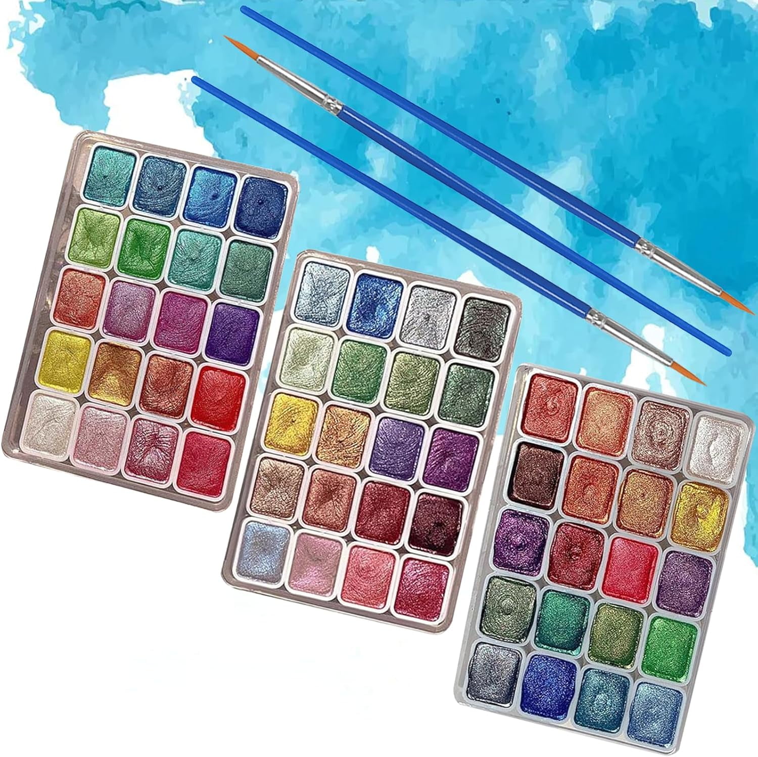 ForeForestry Shifting Watercolor Painting Set, Forestry - Color ...
