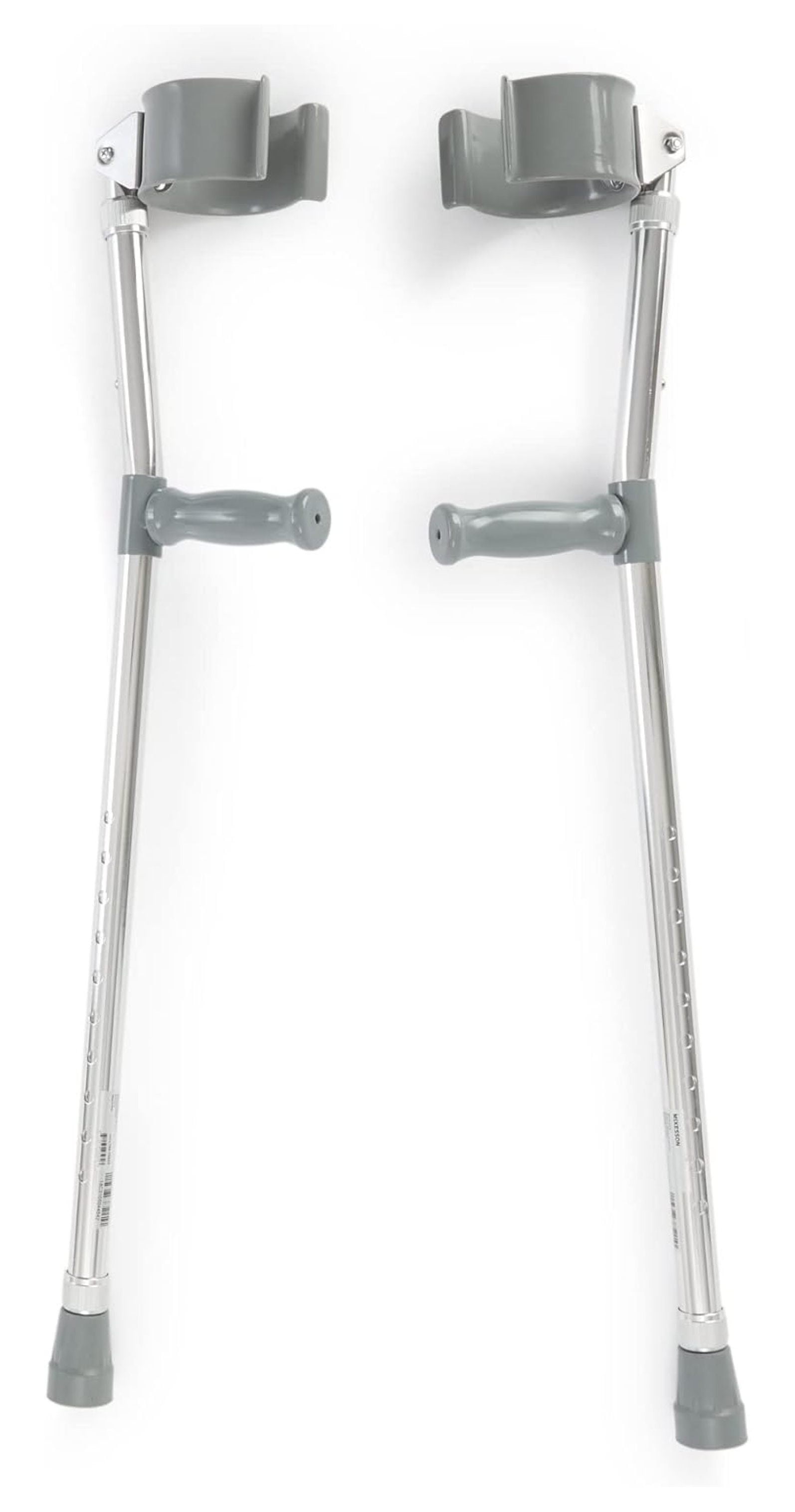 Forearm Crutches, Arm Crutch, Adjustable, Steel Frame, 28 in x 37 in, 2 ...