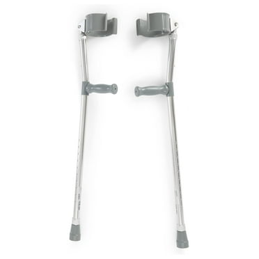 KMINA PRO - Universal Tall Walking, Forearm Crutches for Adults, Hands ...