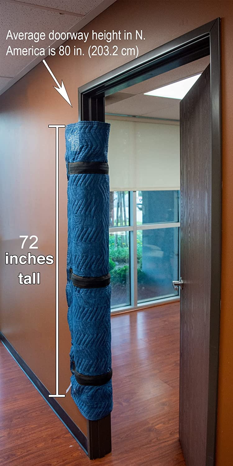 Forearm Forklift DOOR JAMB PROTECTOR PAD with 3 SEWN-IN SPRING CLIPS ...