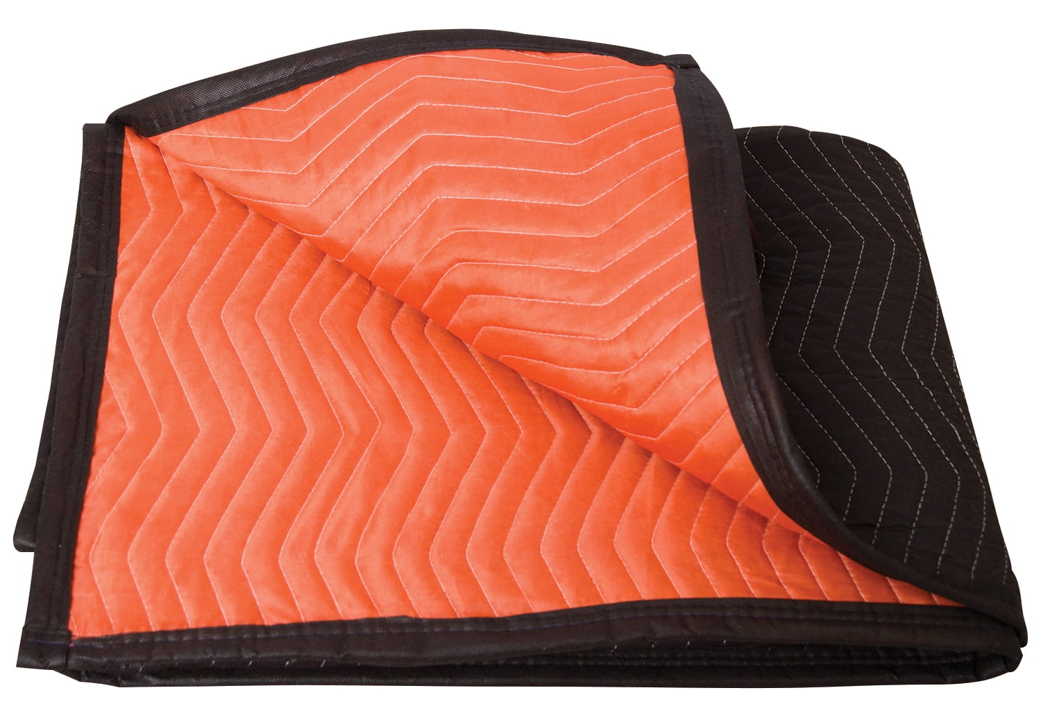 Forearm Forklift FFMB 72" X 80" Orange & Black Full Size Moving Blanket ...