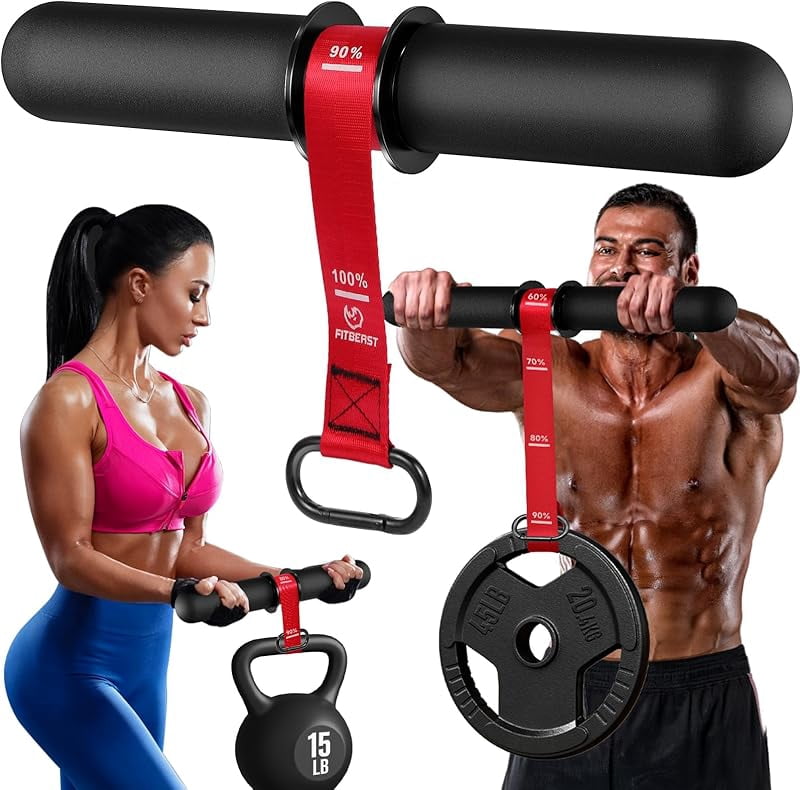 Forearm Strengthener & Forearm Exerciser, Wrist Roller with Thicker ...