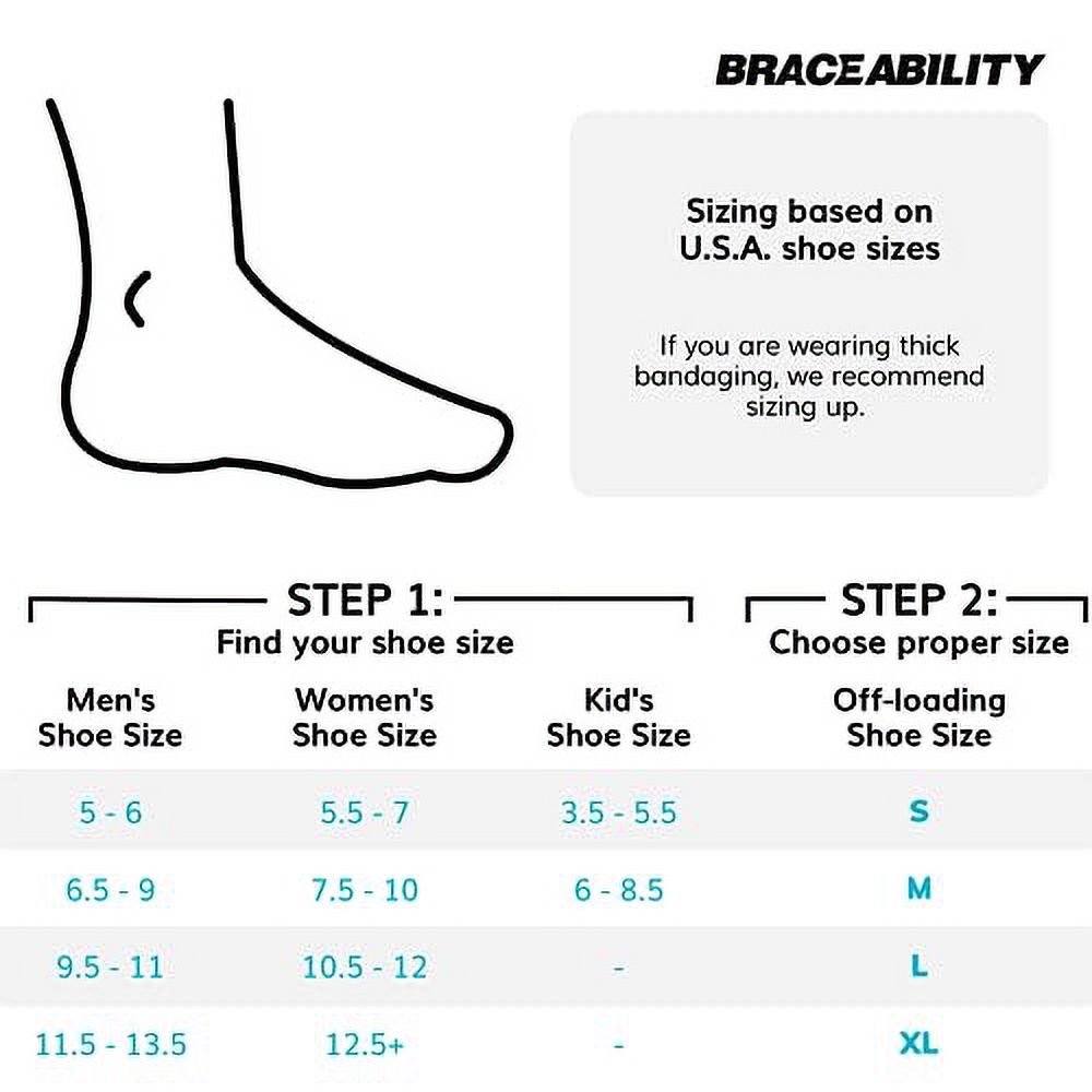 Forefoot Off-Loading Healing Shoe - Non-Weight Bearing Medical Boot for ...