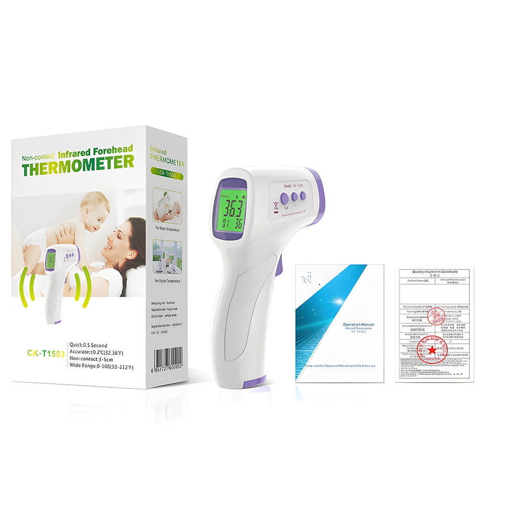 Forehead Meter,Thermometer - Infrared Thermometer Display Meter ...