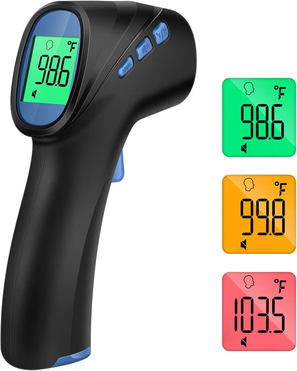 Forehead Thermometer for Adults, Kids & Babies, No-Touch Infrared ...