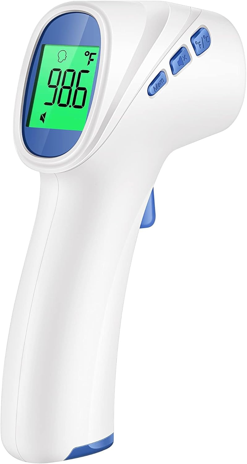 Forehead Thermometer for Adults, Kids & Babies, No-Touch Infrared ...