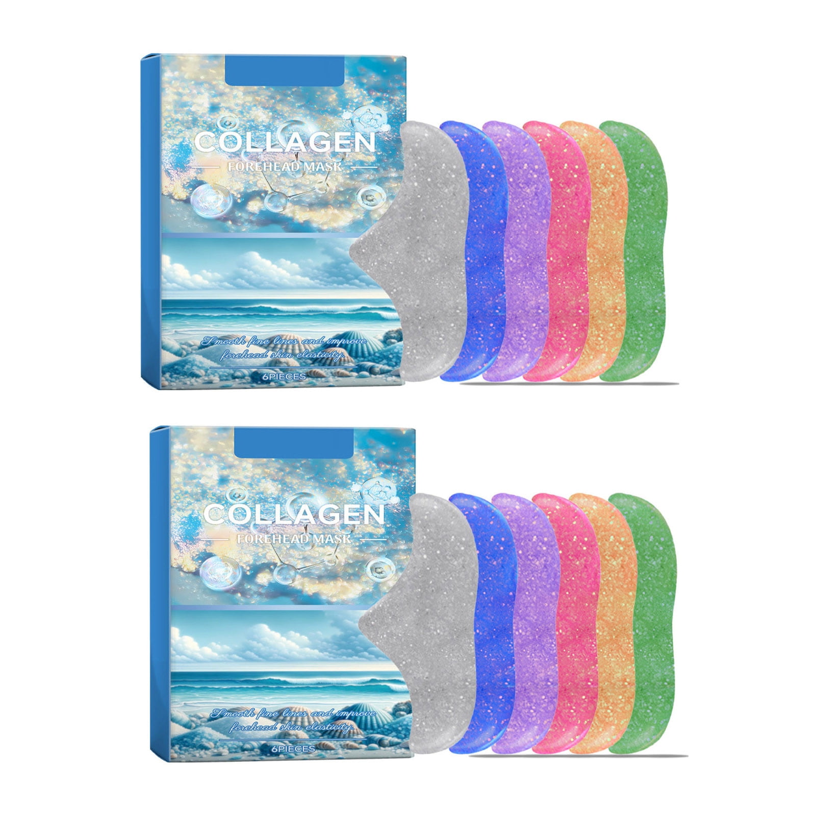 Forehead Wrinkle Patches - 18 Pcs Anti-Wrinkle Forehead Mask with Aloe ...