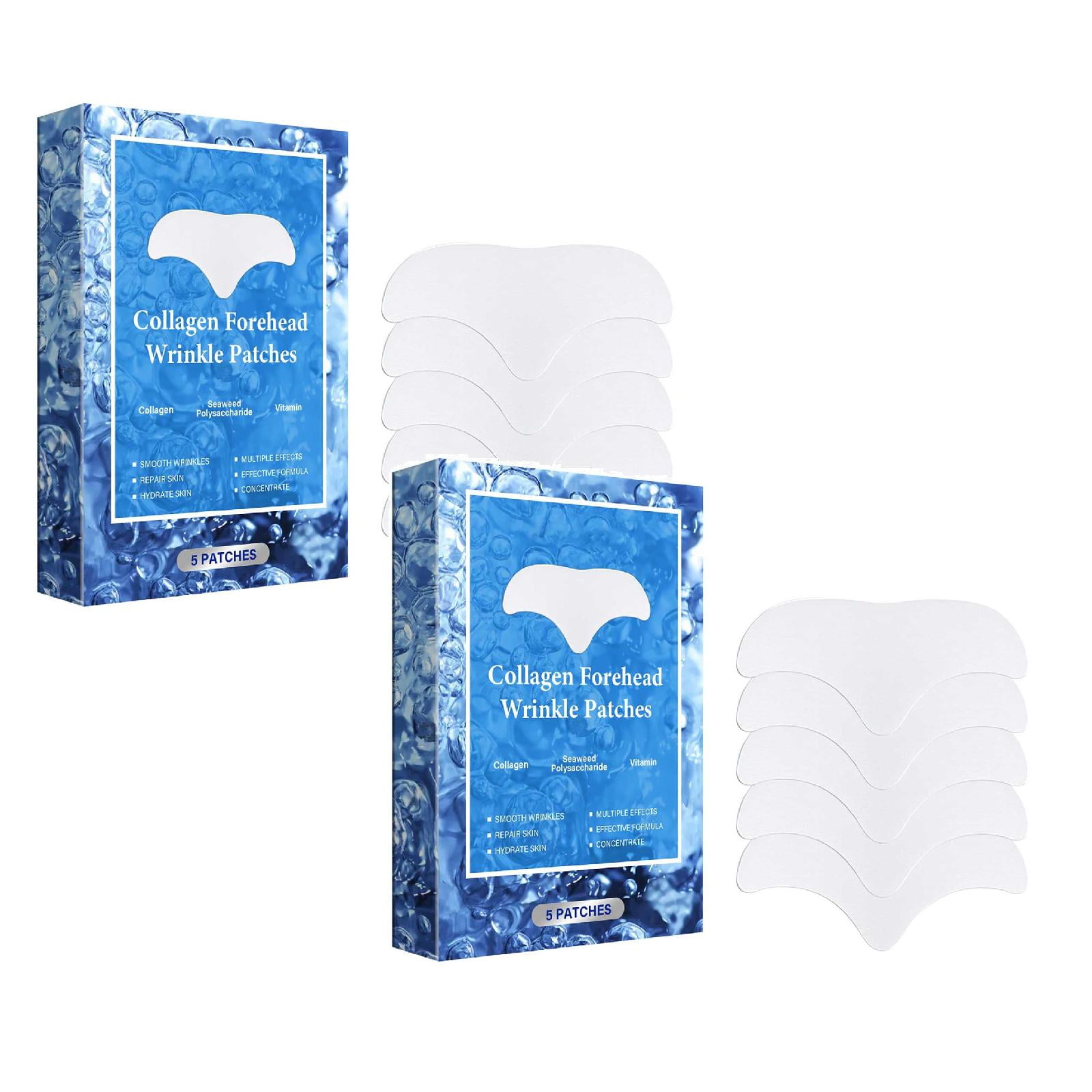Forehead Wrinkle Patches with Collagen: Overnight Vitamin Treatment for ...