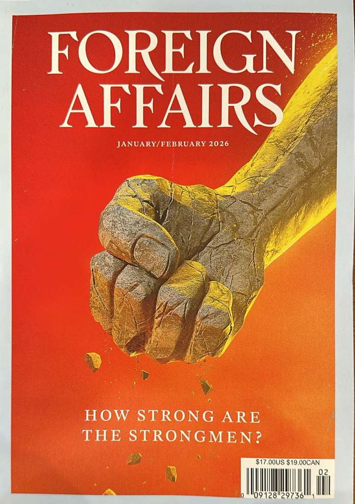 Foreign Affairs Magazine January February 2026 - Walmart.com