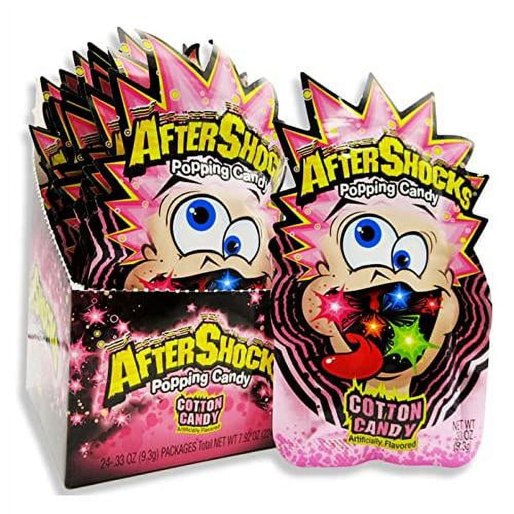 Foreign Candy Aftershocks Cotton Candy Popping Candy Minis, 0.33 Ounce ...