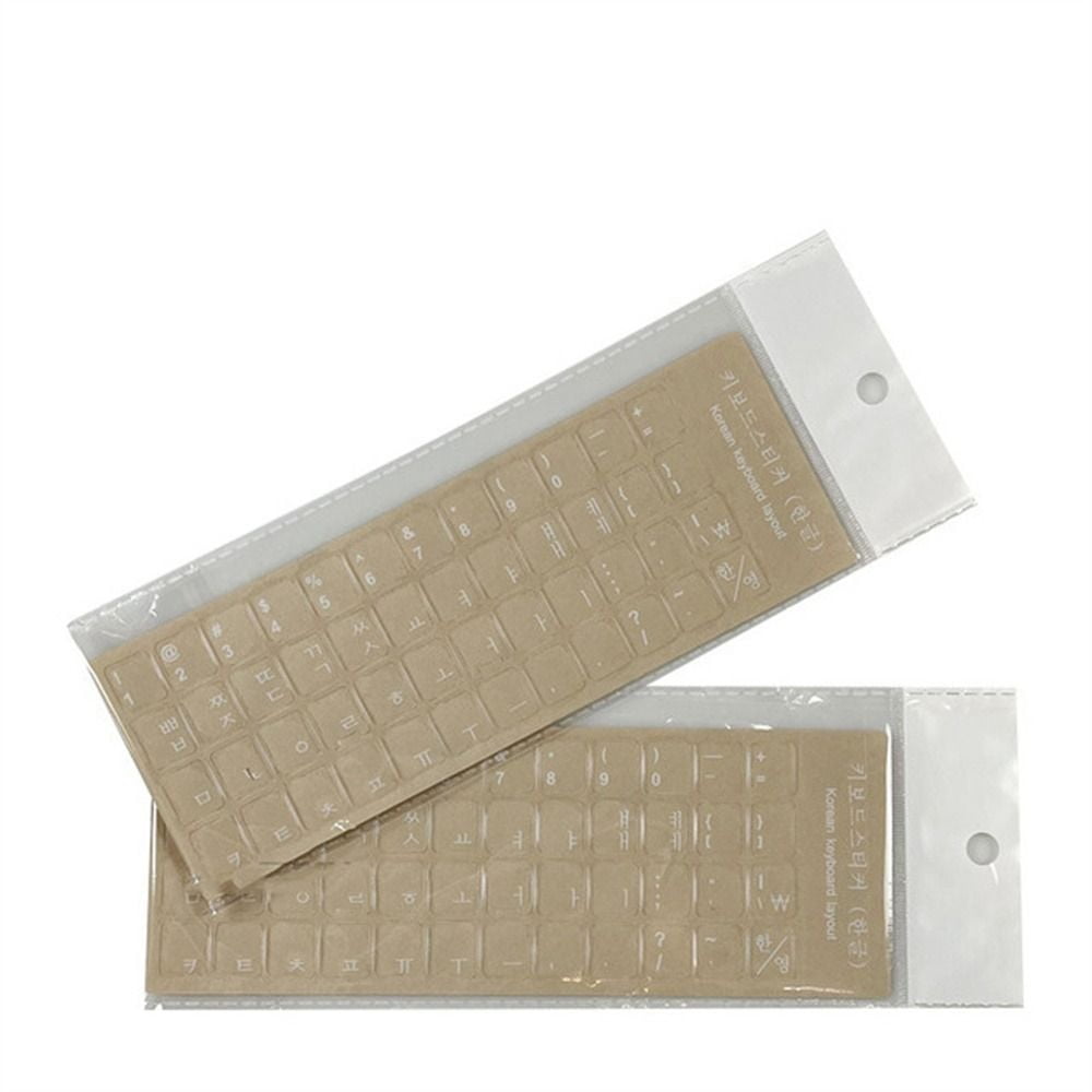 Foreign Language Keyboard Stickers Russian/Hebrew/Korean/English ...