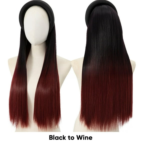 Foreign Trade European and American Style Women's Long Straight Hair ...