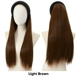 Foreign Trade European and American Style Women's Long Straight Hair ...