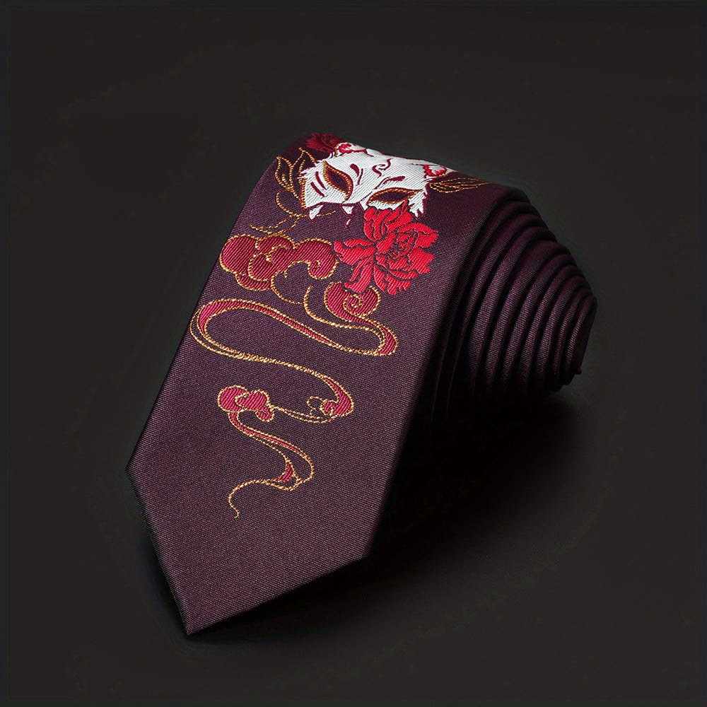 Foreign Trade Two-Dimensional Japanese Style Nine-Tailed Fox Tie JKDK ...