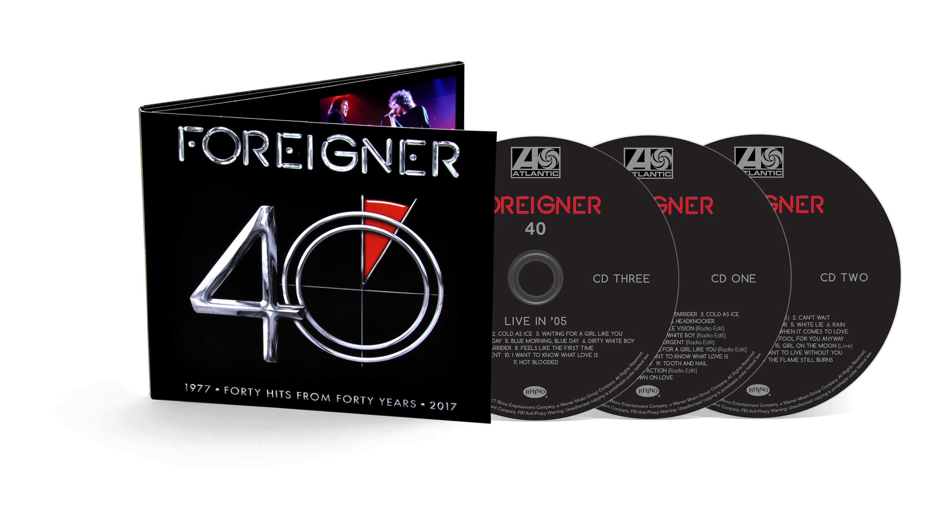 Foreigner - 40 (Walmart) - Music & Performance - CD [Exclusive ...