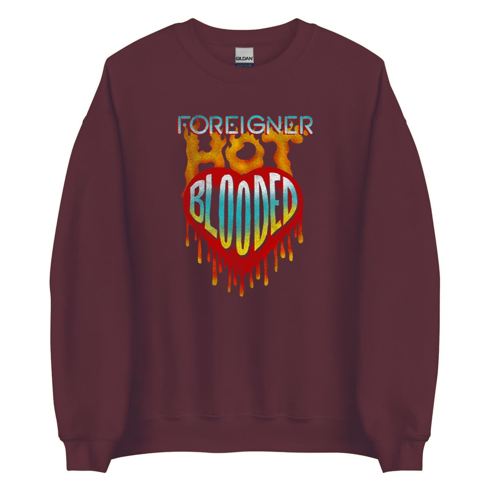 Foreigner - Hot Blooded Shirt Hot Trending Shirt Vintage Fan Gift Tee ...