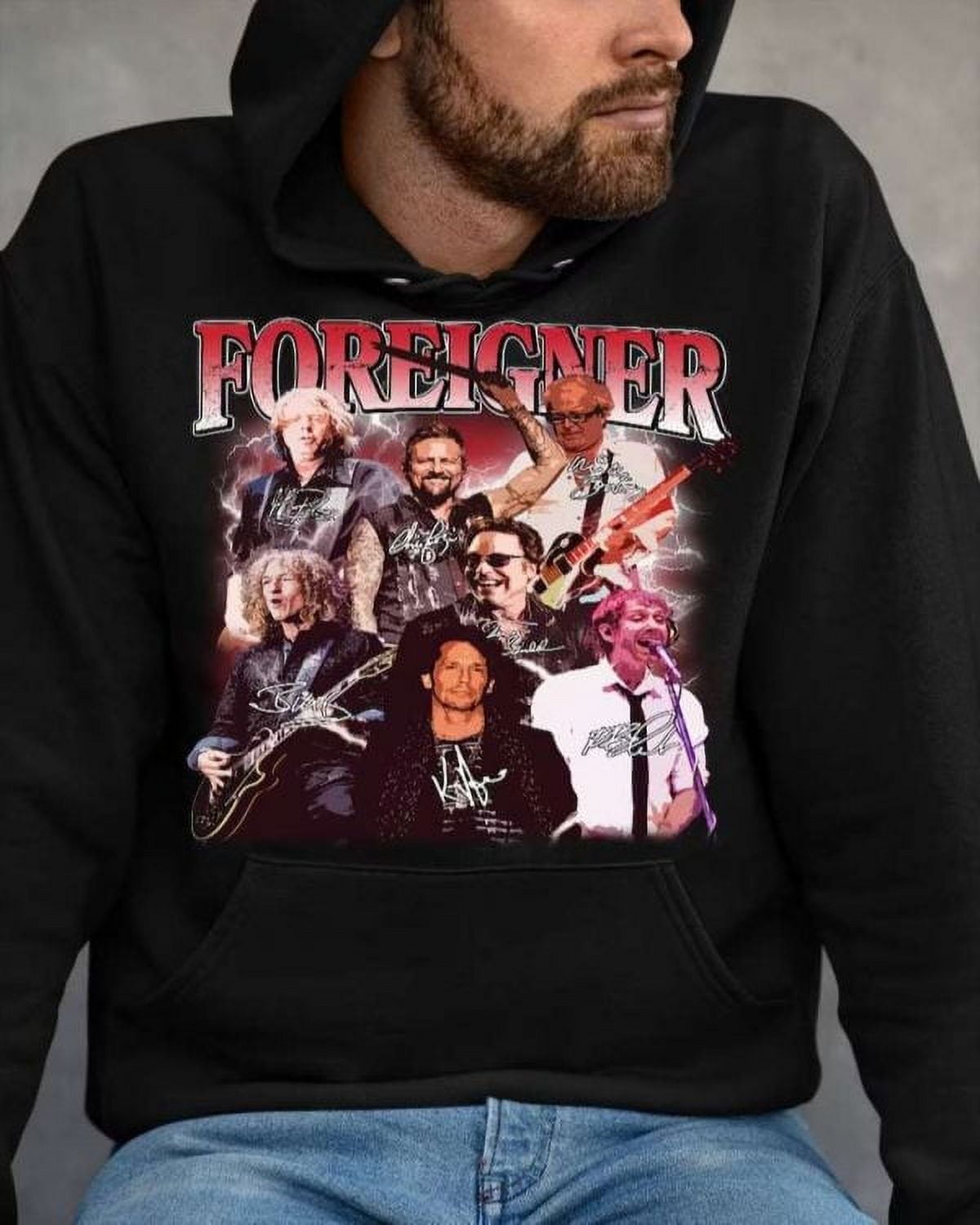 Foreigner Rock Band For Men And Women - Walmart.com