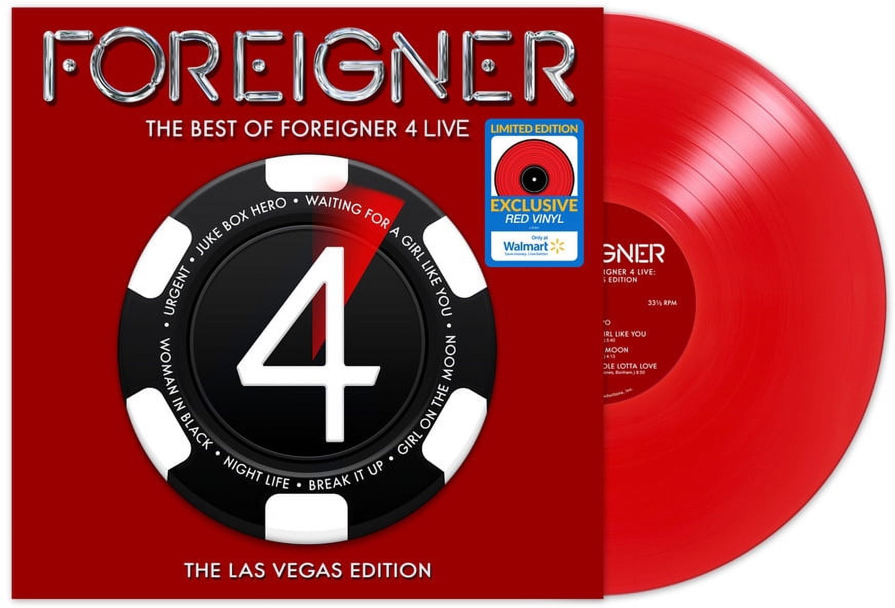 Foreigner - The Best Of Foreigner 4 Live: The Las Vegas Edition ...