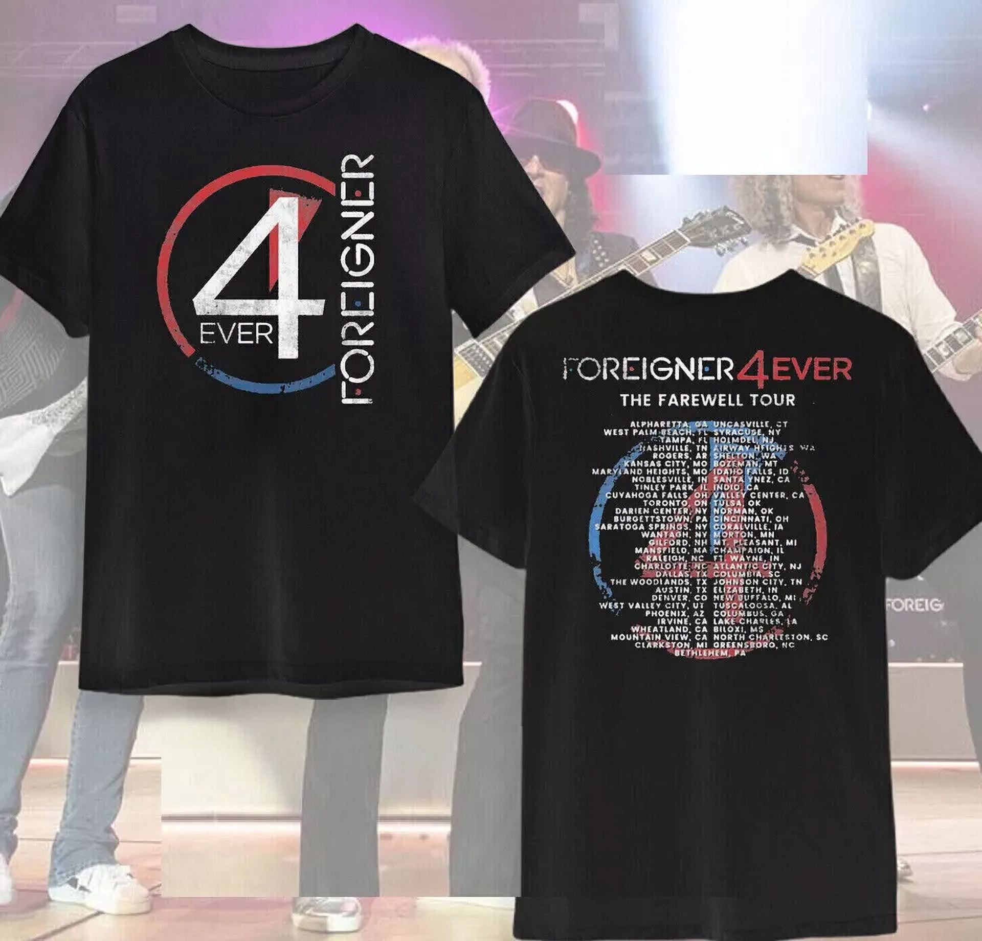 Foreigner The Histroric Farewell Tour 2023 Shirt, Foreigner 2023 ...