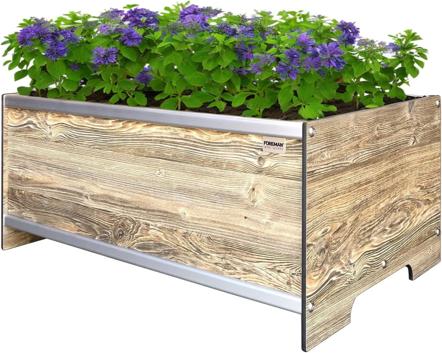 Foreman Raised Garden Bed - Elevated Garden Box- Vegetable Garden Box ...