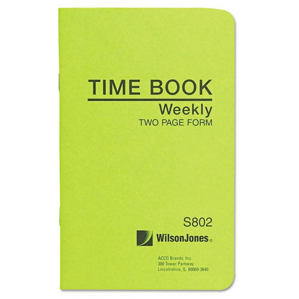 Foreman's Time Book, Week Ending, 4.13 X 6.75, 1/page, 36 Forms ...