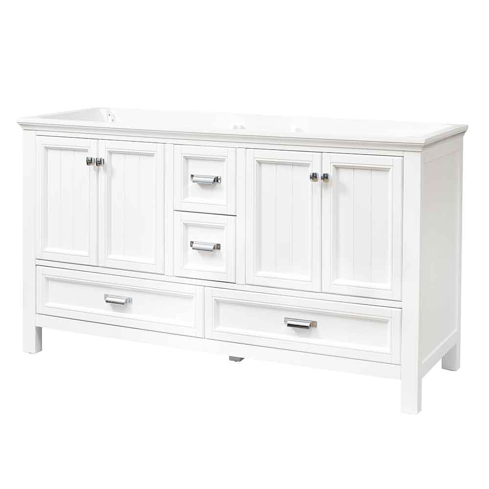 Foremost Brantley 60" White Bathroom Vanity - Walmart.com