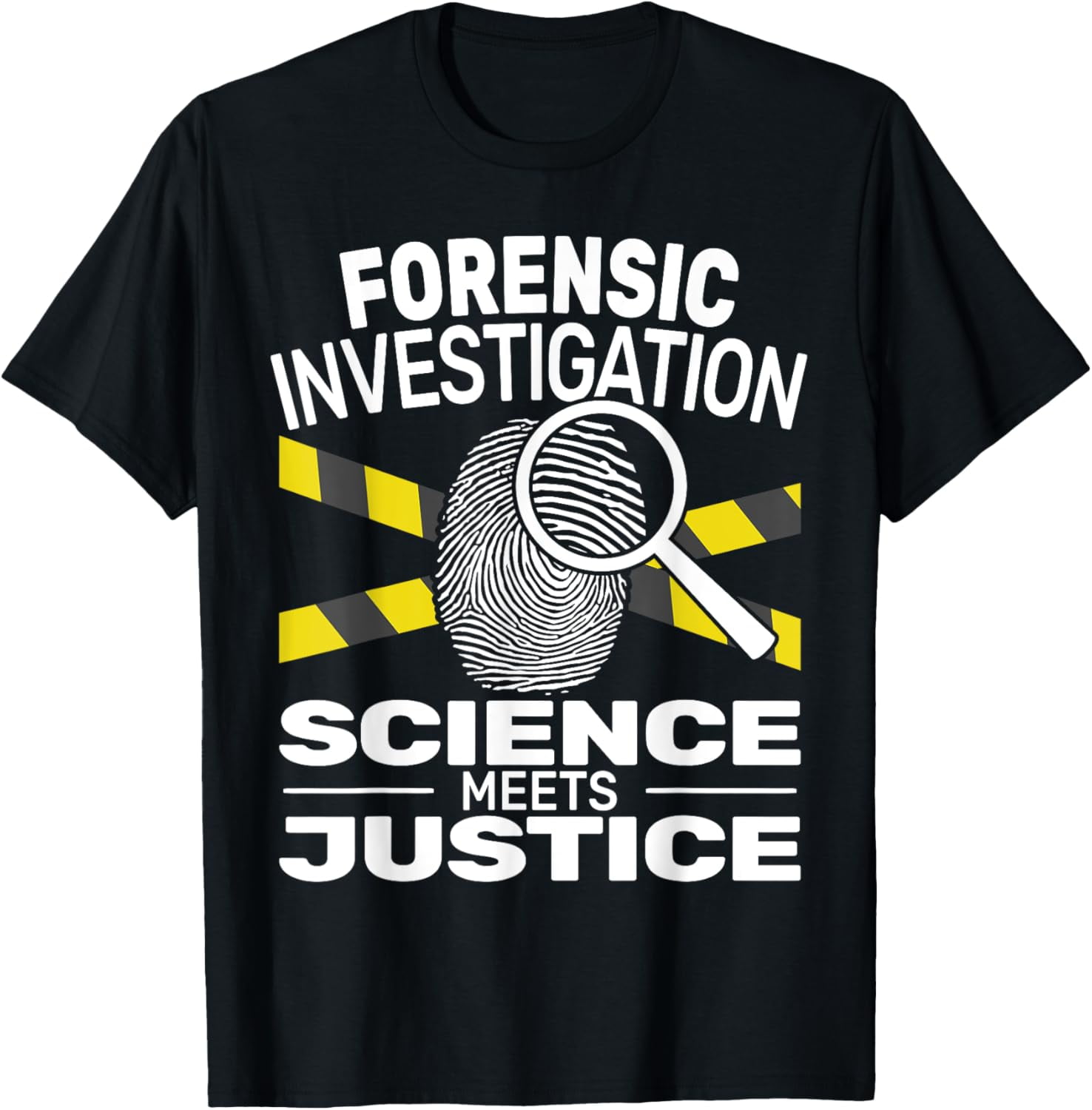 Forensic Investigation Science meets justice forensic files T-Shirt ...