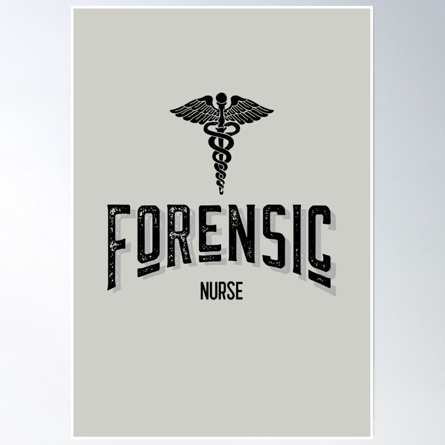 Forensic Nurse Tshirt, Forensic Nursing Poster Wall Art, Modern Wall ...