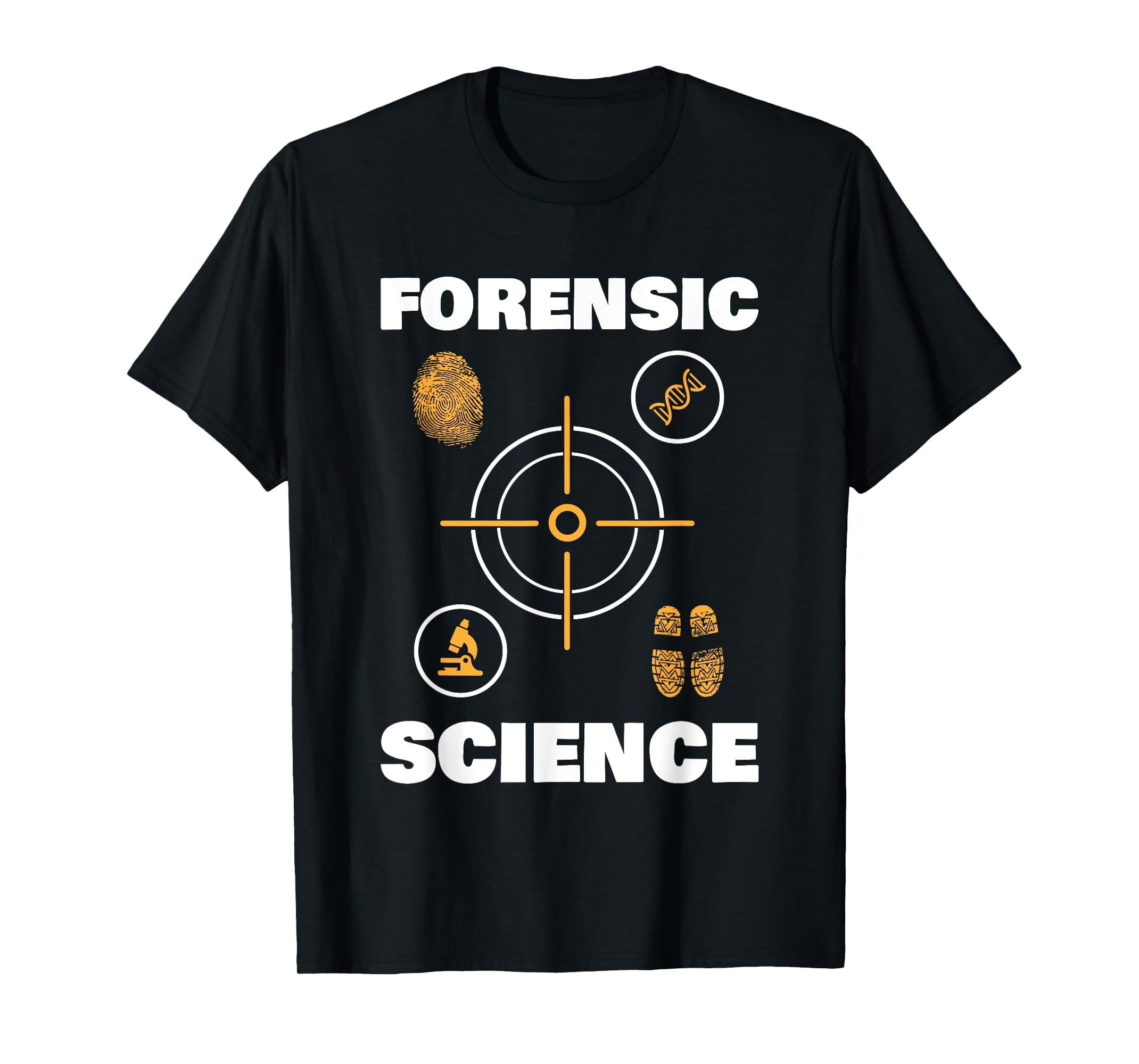Forensic Science Crime Scene Evidence DNA Criminology Gift T-Shirt-S ...