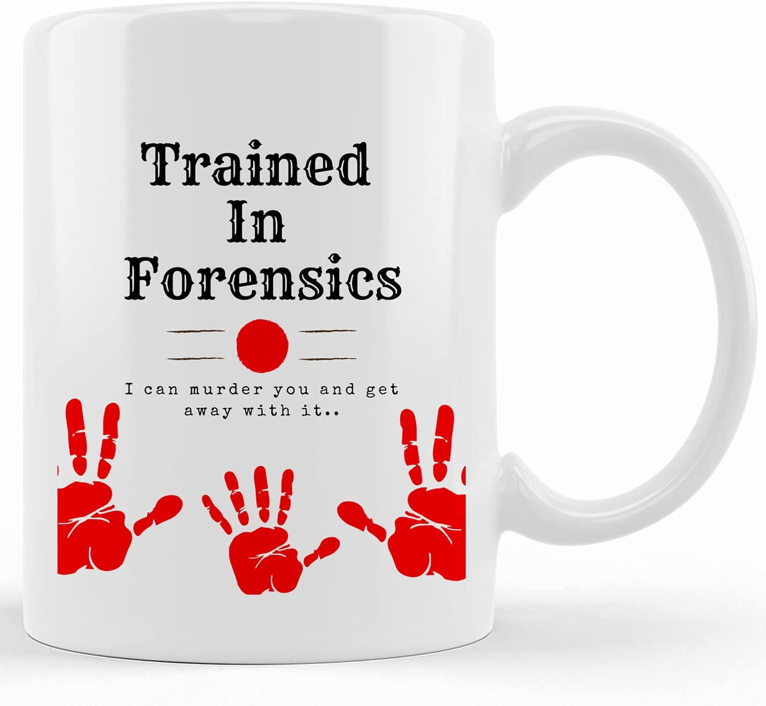 Forensic Science Gift Mug, Funny Forensics Gift For Science Major ...
