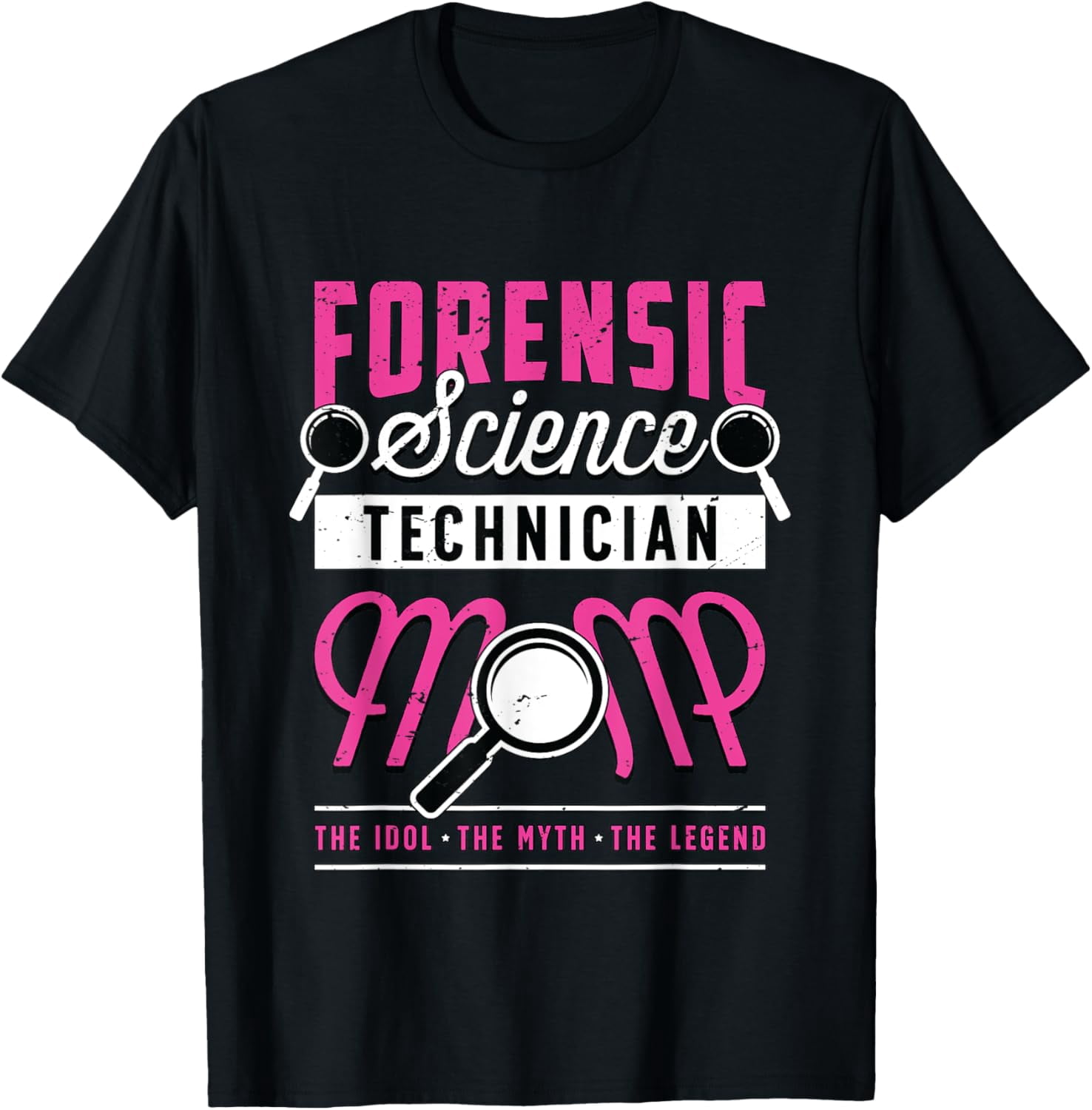 Forensic Science Technician Mom Crime Lab Forensic Science T-Shirt ...