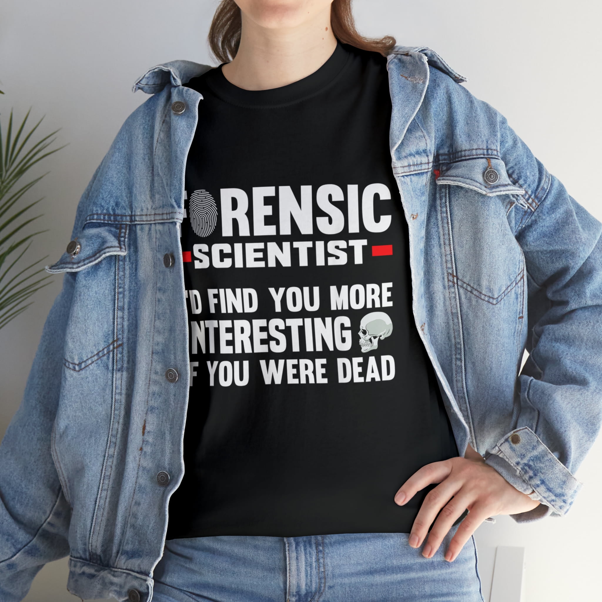 Forensic Scientist Coroner Forensics Science Student T-Shirt - Walmart.com