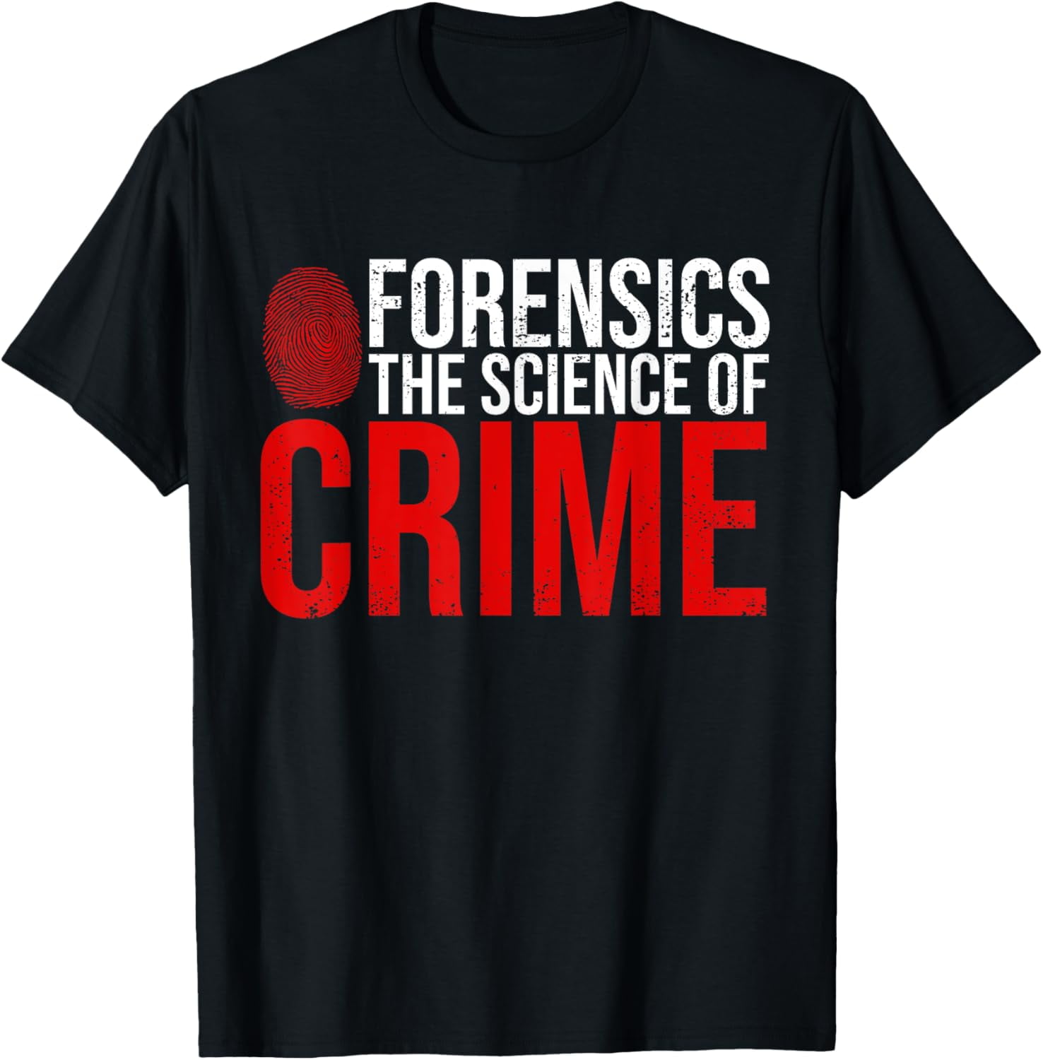 Forensics Expert Science of Crime Crime Scene Investigator T-Shirt ...