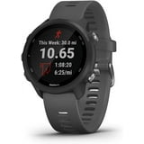 Forerunner® 245 GPS Running Smartwatch, Slate Gray, Advanced Training ...
