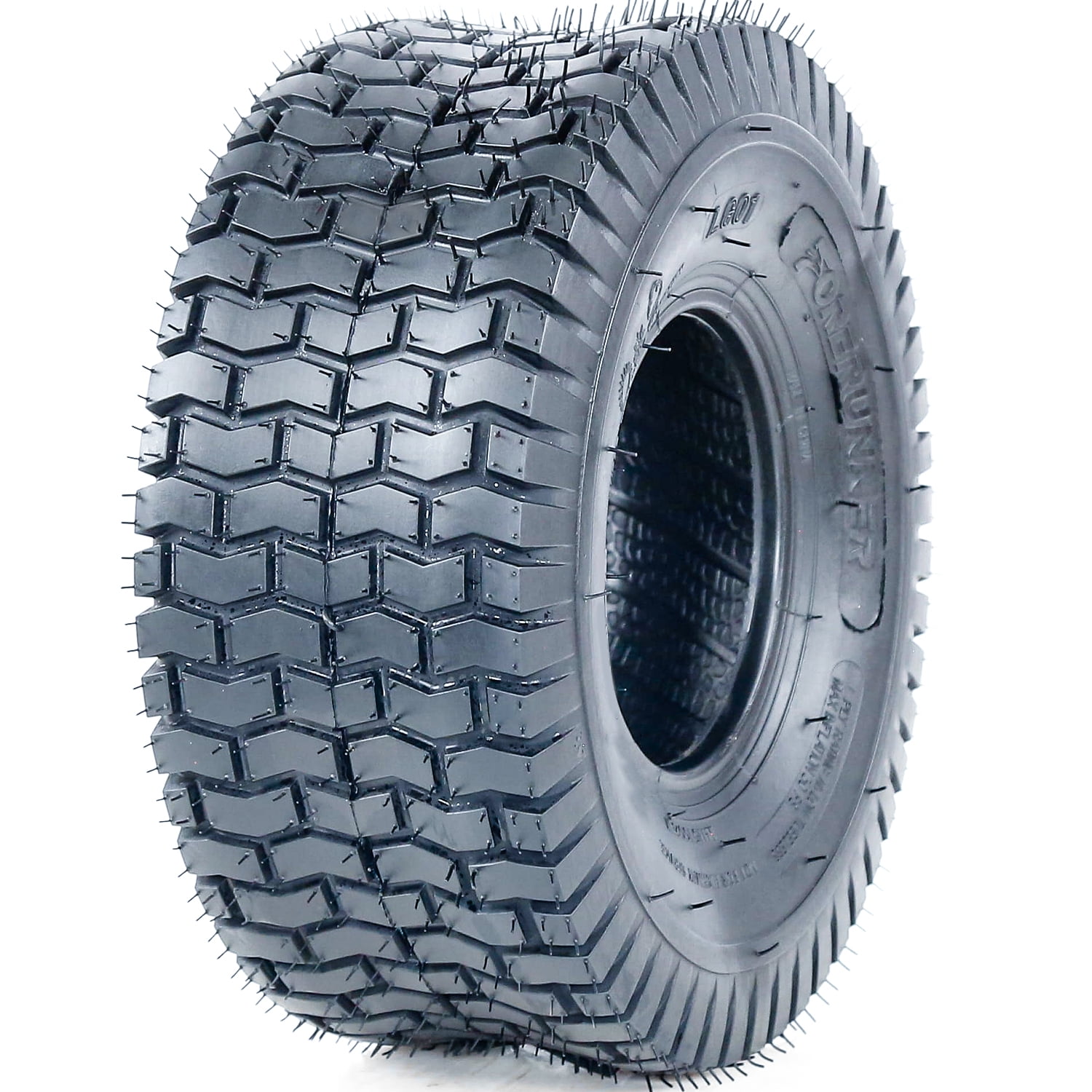 Forerunner LG01 Lawn Mower Tire, 20x8.00-8, 4 Ply, Chevron Tread, Turf ...