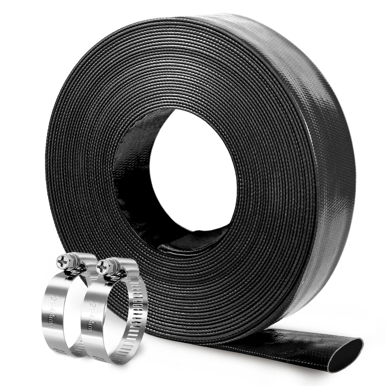 Foresee Pool Backwash Hose / Discharge Hose, PVC Heavy Duty Lay-Flat ...