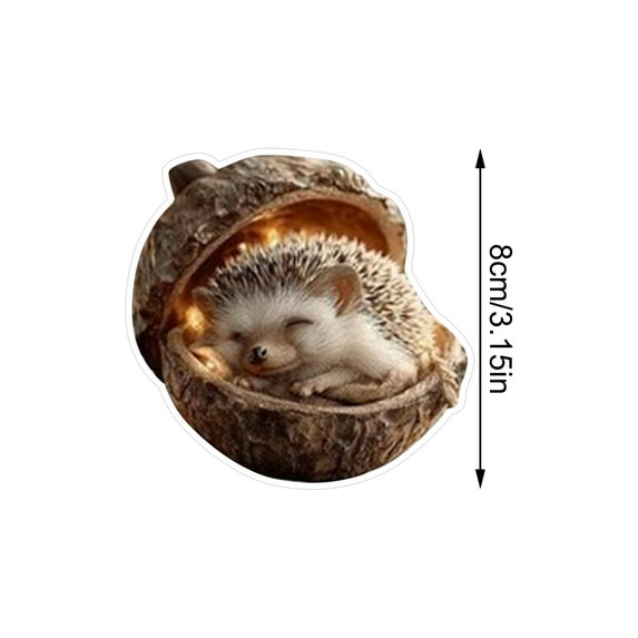 Forest Animal Acorn Ornaments – Cozy Forest Christmas Ornaments(2D Flat ...