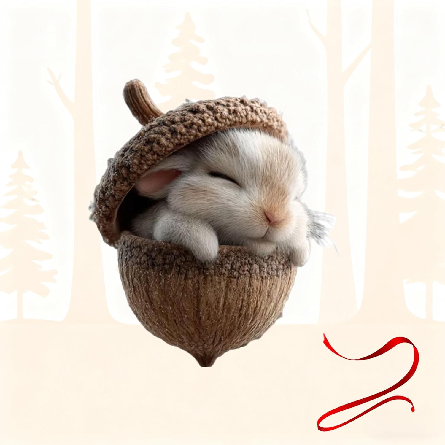 Forest Animal Acorn Ornaments – Cozy Forest Christmas Ornaments,Cute ...