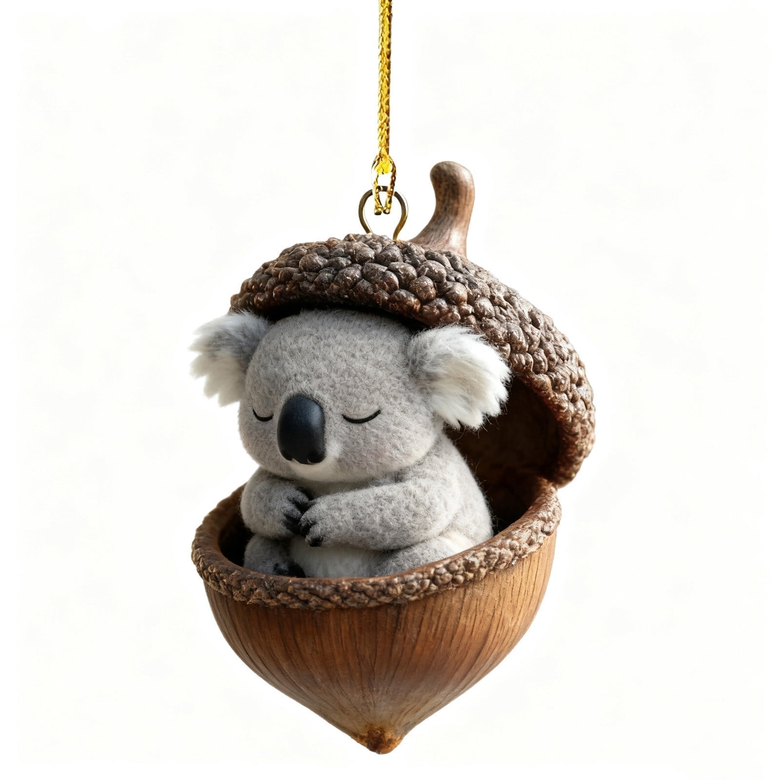 Forest Animal Acorn Ornaments Cozy Forest Christmas Ornaments Xmas Tree ...