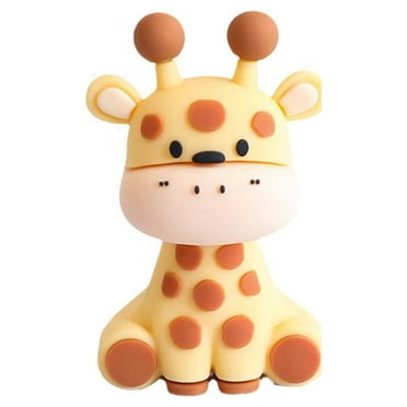 Jungle Safari Animal Cake Topper with Lion Giraffe Monkey Elephant ...