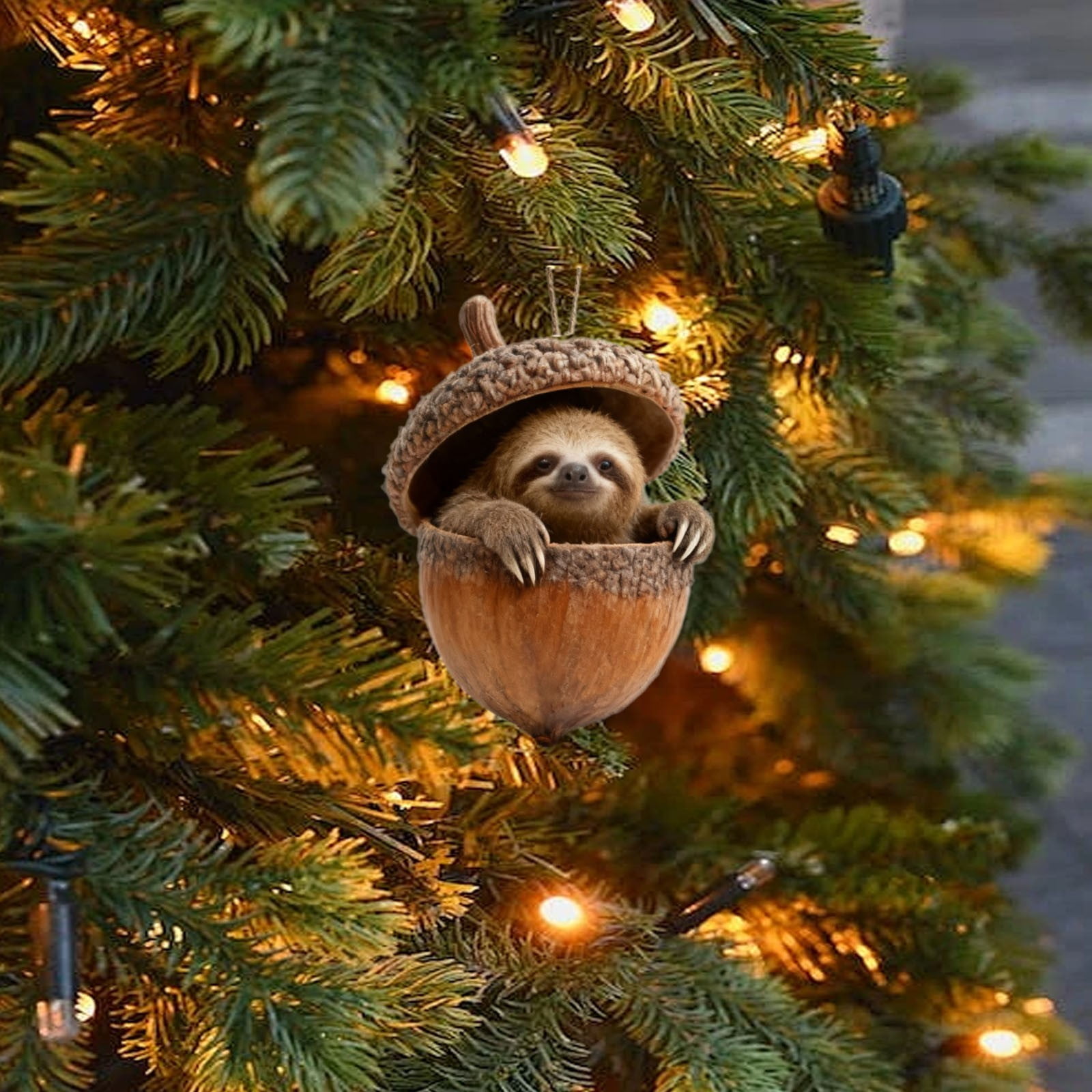 Forest Animal Christmas Tree Ornament 4 Inches – Woodland Creature ...