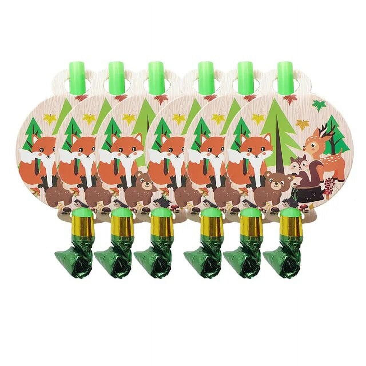 Forest Animal Theme Party Fox Hedgehog Pattern Kids Animal Birthday ...