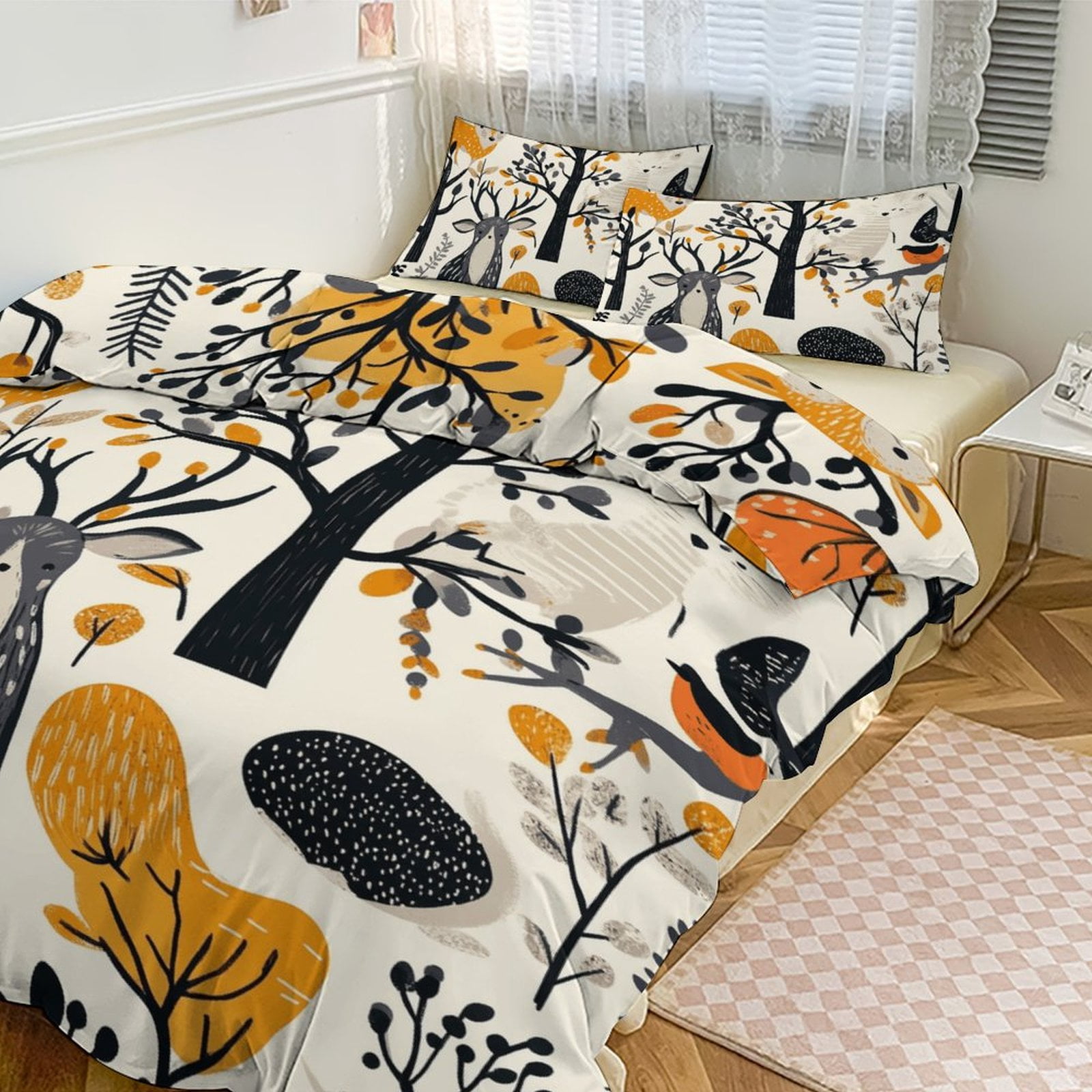 Forest Animals (48) 3D Duvet Cover Set Quilt Cover Theme of Kid Boy ...